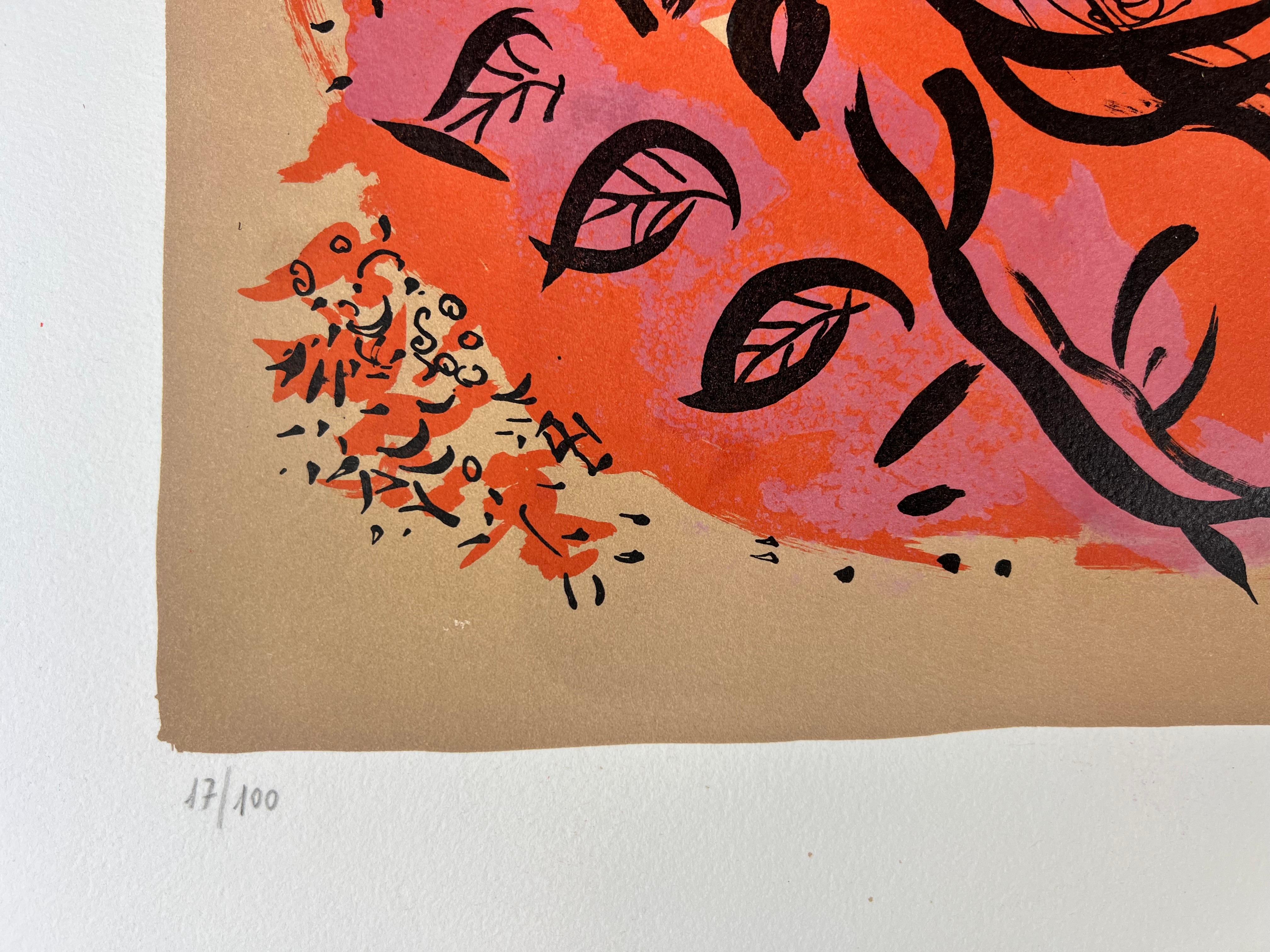 Marc Chagall - Marc Chagall ( 1887 – 1985 ) – hand-signed Lithograph on ...