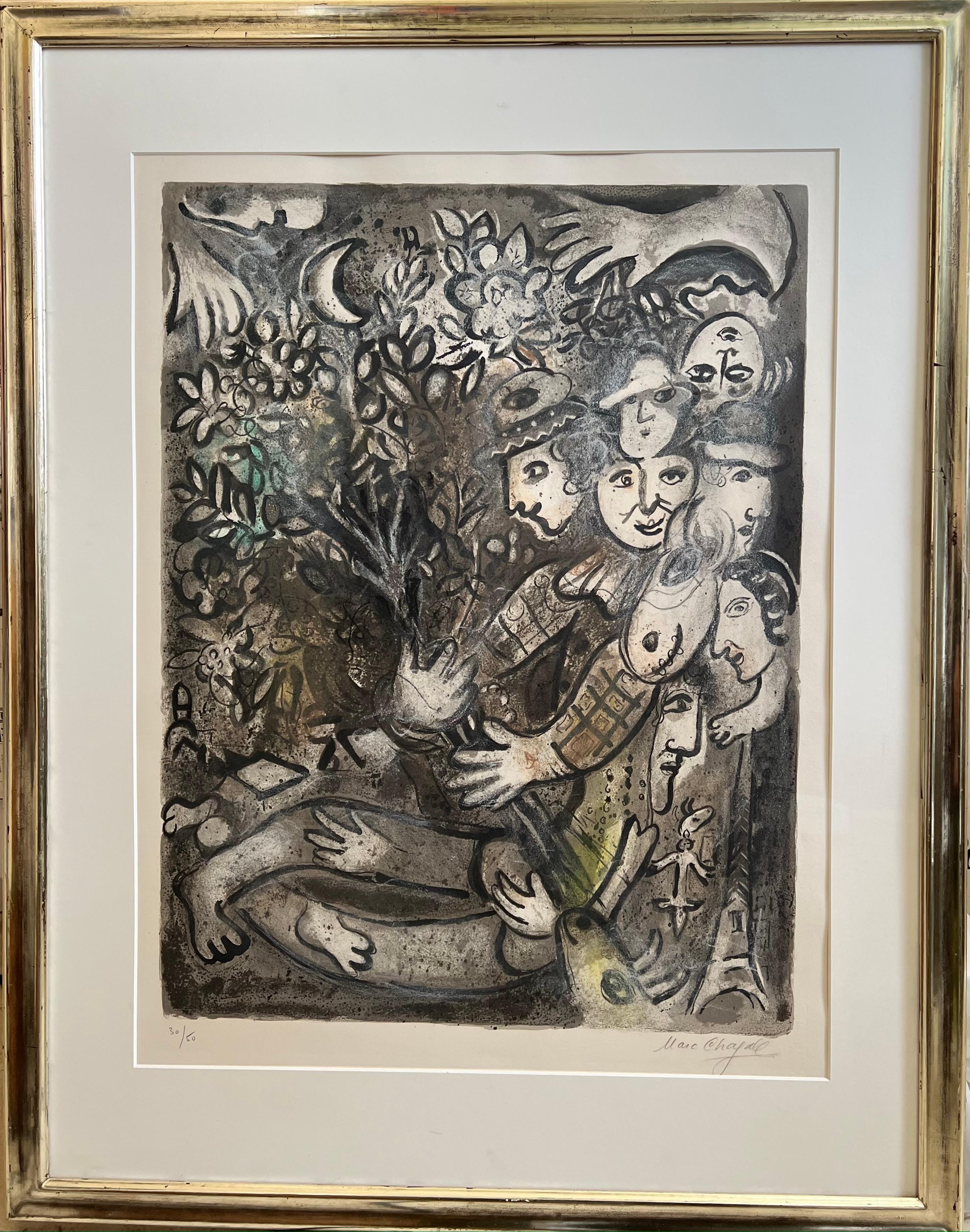 Marc Chagall - Marc Chagall ( 1887 – 1985 ) – hand-signed lithograph on ...