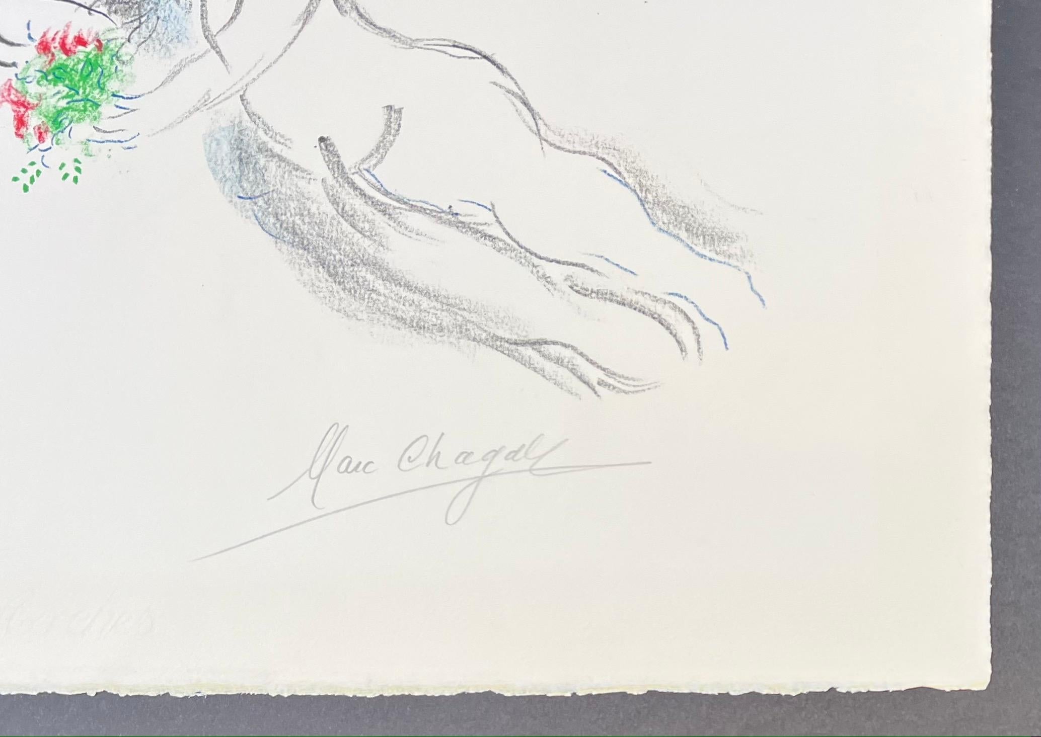 Marc Chagall - Marc Chagall ( 1887 – 1985 ) – Rêve Familer – hand ...