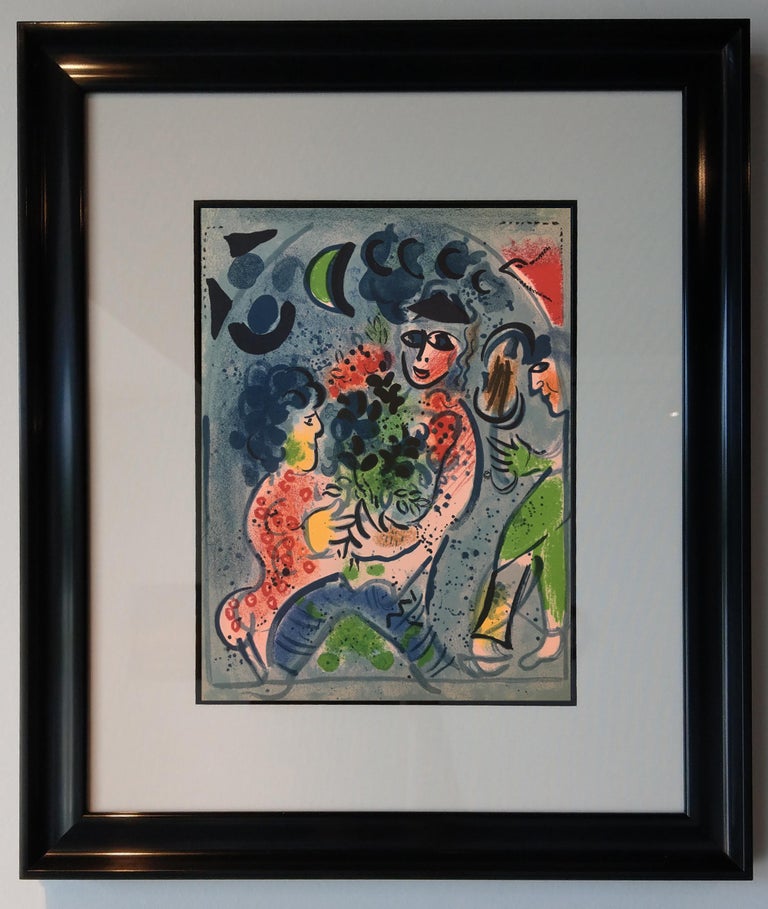 Marc Chagall - Marc Chagall, "Frontispiece", lithograph, 1969 at 1stDibs