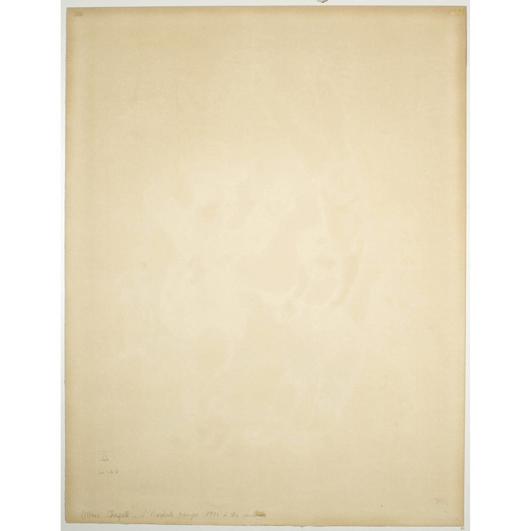 Marc Chagall - MARC CHAGALL L'acrobate rouge at 1stDibs