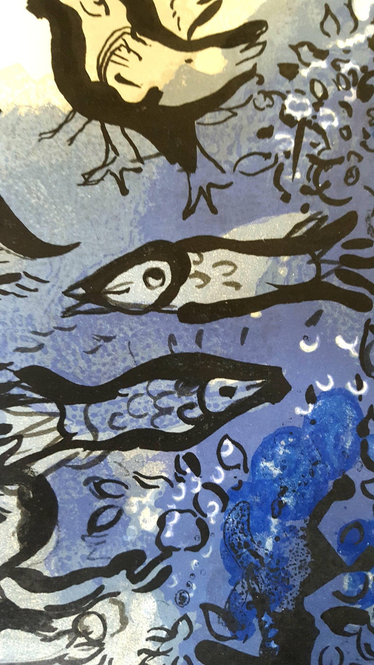 Marc Chagall - Marc Chagall - Creation - Adam and Eve - Original ...