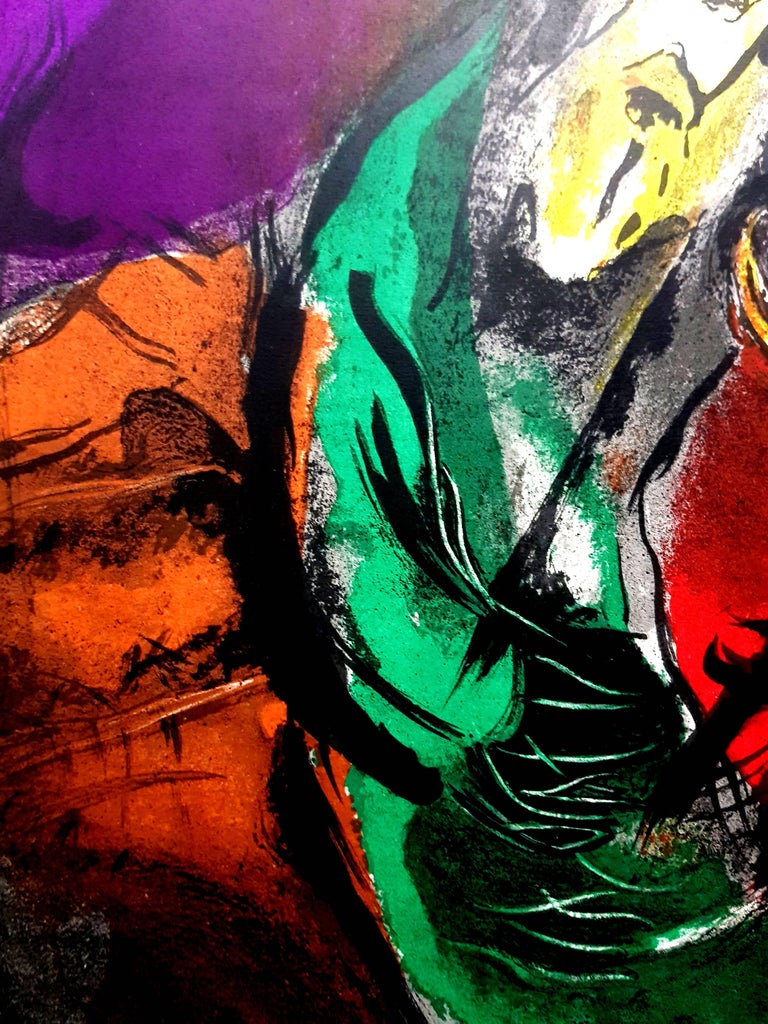 Marc Chagall - Marc Chagall - The Bible - Original Lithograph For Sale ...