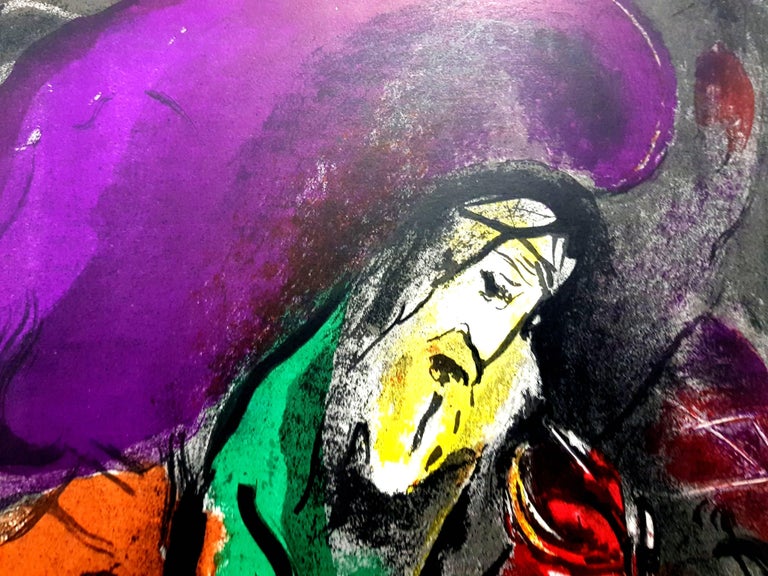 Marc Chagall - Marc Chagall - The Bible - Original Lithograph For Sale ...