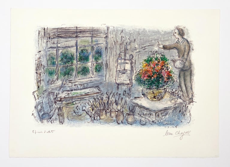 Marc Chagall The Studio at Saint Paul For Sale at 1stDibs
