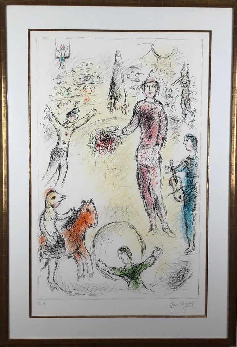 Marc Chagall - Marc Chagall, Musical Clowns For Sale at 1stDibs