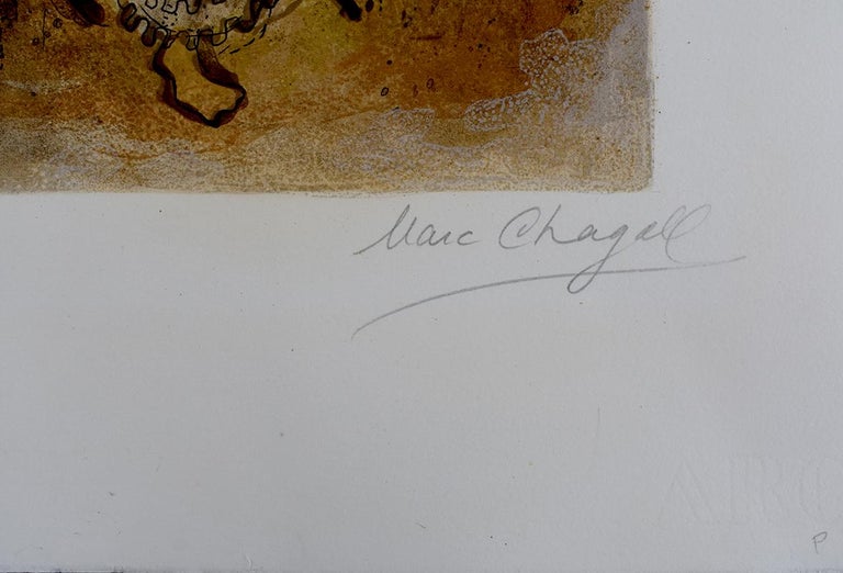 Marc Chagall - Naomi and her Daughter’s in Law, from: Drawings for the ...