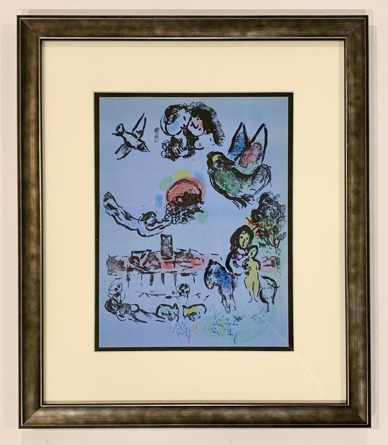 Marc Chagall - Nocturne at Vence For Sale at 1stDibs