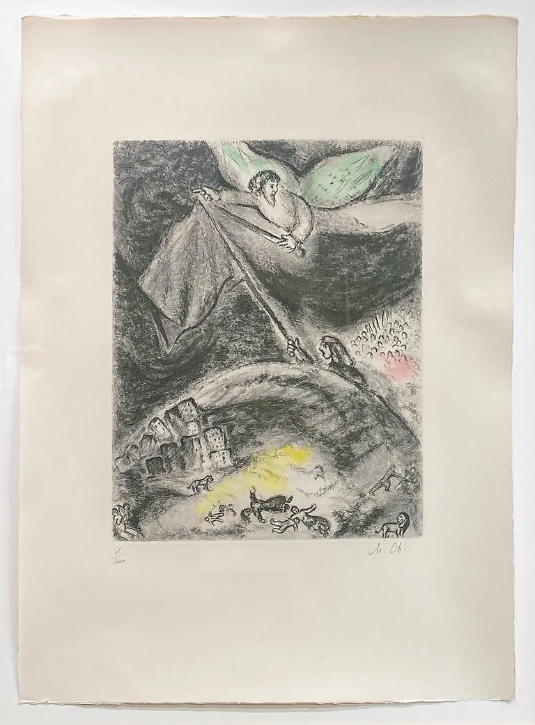 Marc Chagall - Oracle Over Babylon (from the Bible) For Sale at 1stDibs