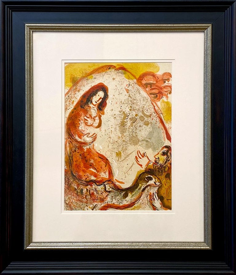 Marc Chagall - Rachel Hides her Father's Household Gods For Sale at ...
