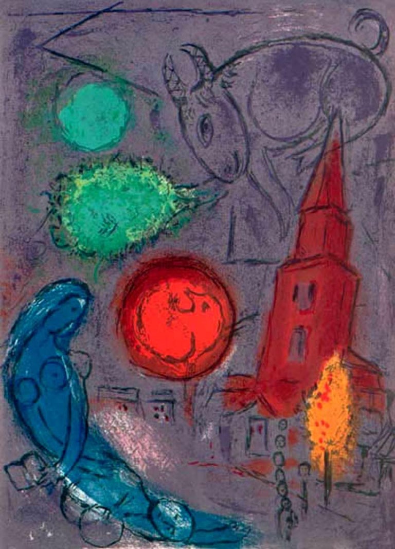 Marc Chagall - Saint-Germain des Pres at 1stDibs