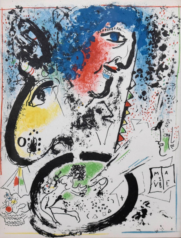 Marc Chagall - Self-Portrait (Frontispiece) at 1stDibs