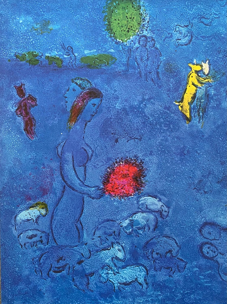 Marc Chagall - “Spring,” Daphnis et Chloé (Cramer 46), Diptych at 1stDibs