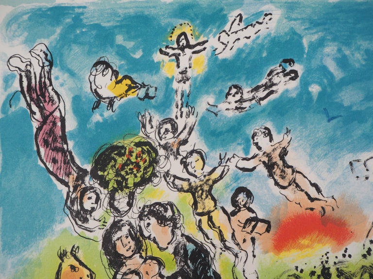 Marc Chagall - Summer Dream (The Joy) - Original lithograph, Handsigned ...