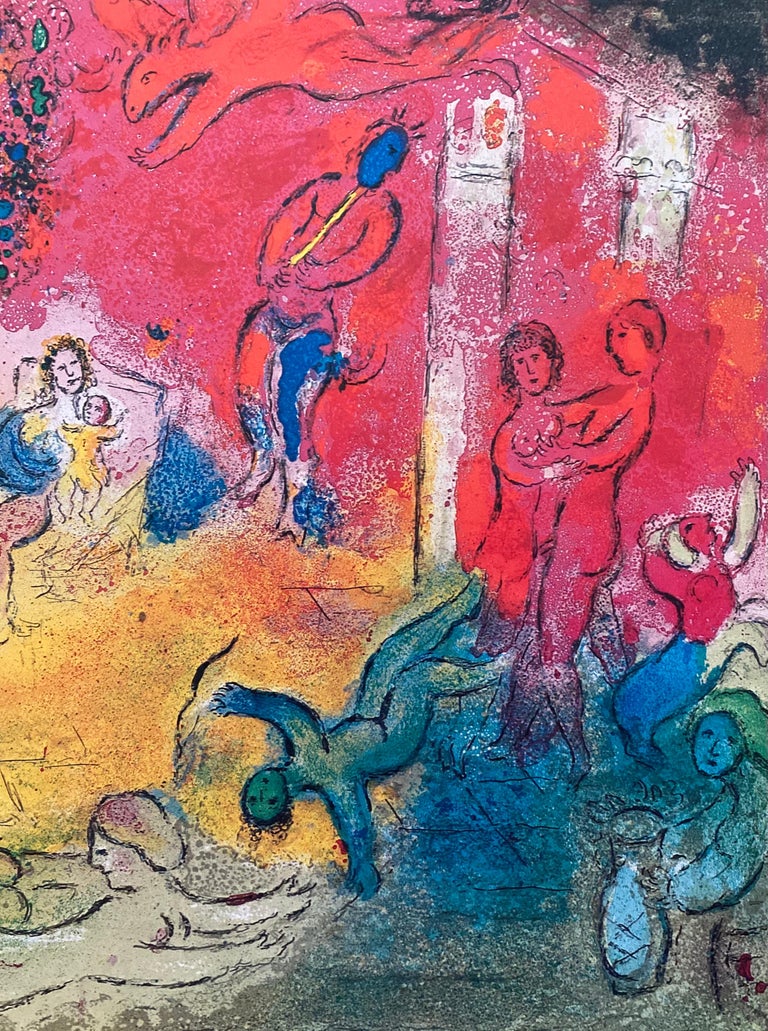 Marc Chagall - “Temple and History of Bacchus,” Daphnis et Chloé ...