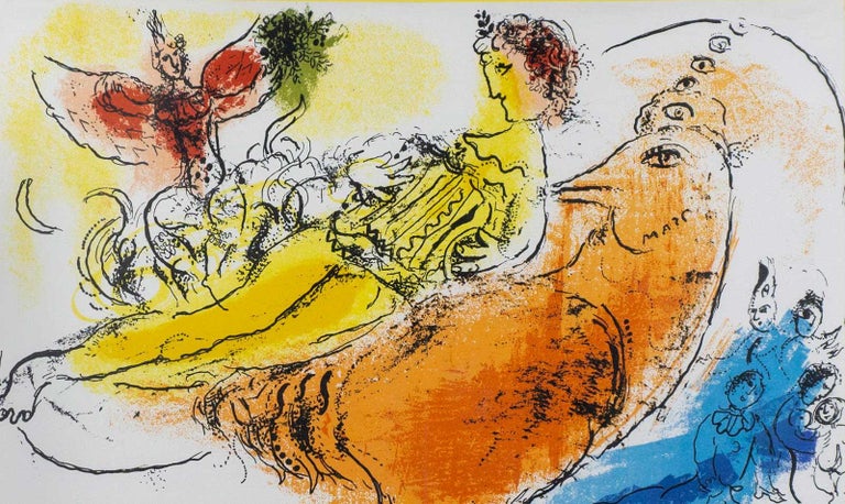 Marc Chagall The Accordionist At 1stdibs