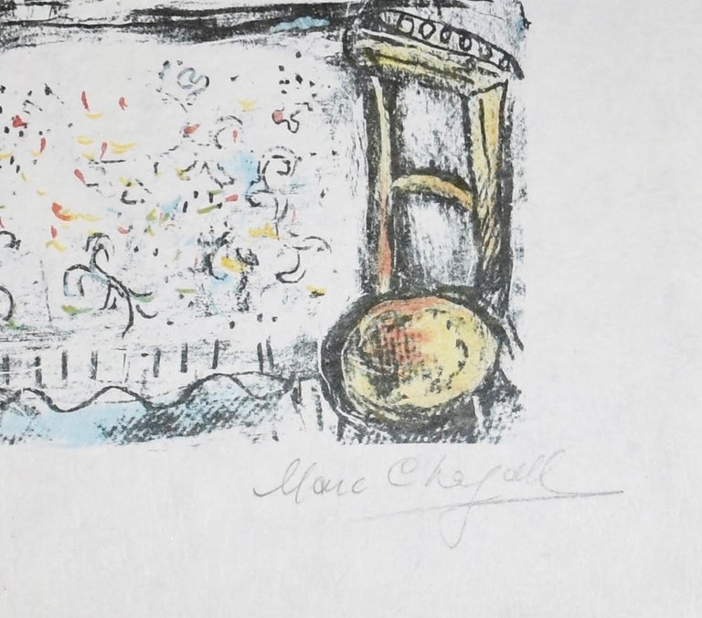 Marc Chagall - The Half-Open Window (La Fenêtre Entrouverte) at 1stDibs