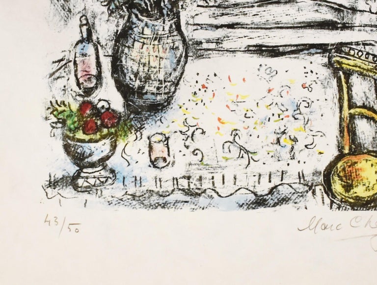 Marc Chagall - The Half-Open Window (La Fenêtre Entrouverte) at 1stDibs