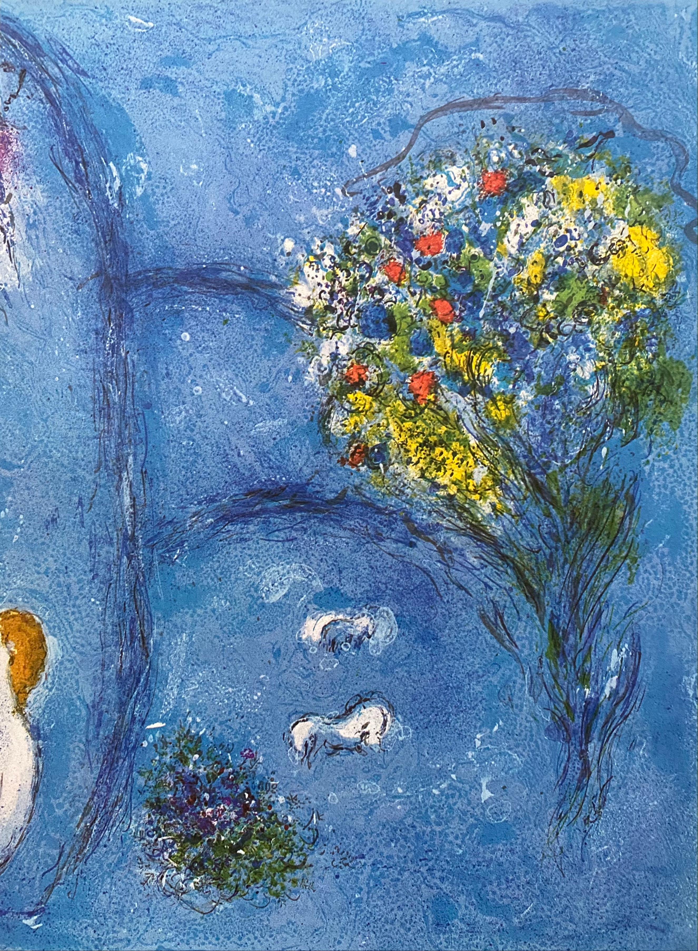 Marc Chagall - “The Nymph’s Cave, ” Daphnis et Chloé, Diptych For Sale ...