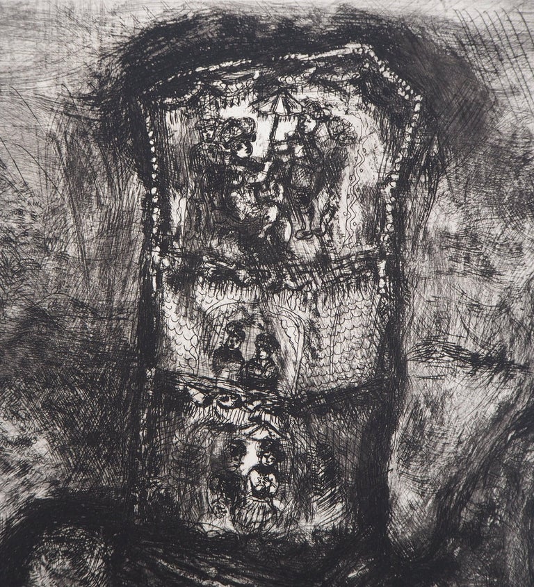 Marc Chagall - The Rat and the Elephant - Original Etching - Ref ...