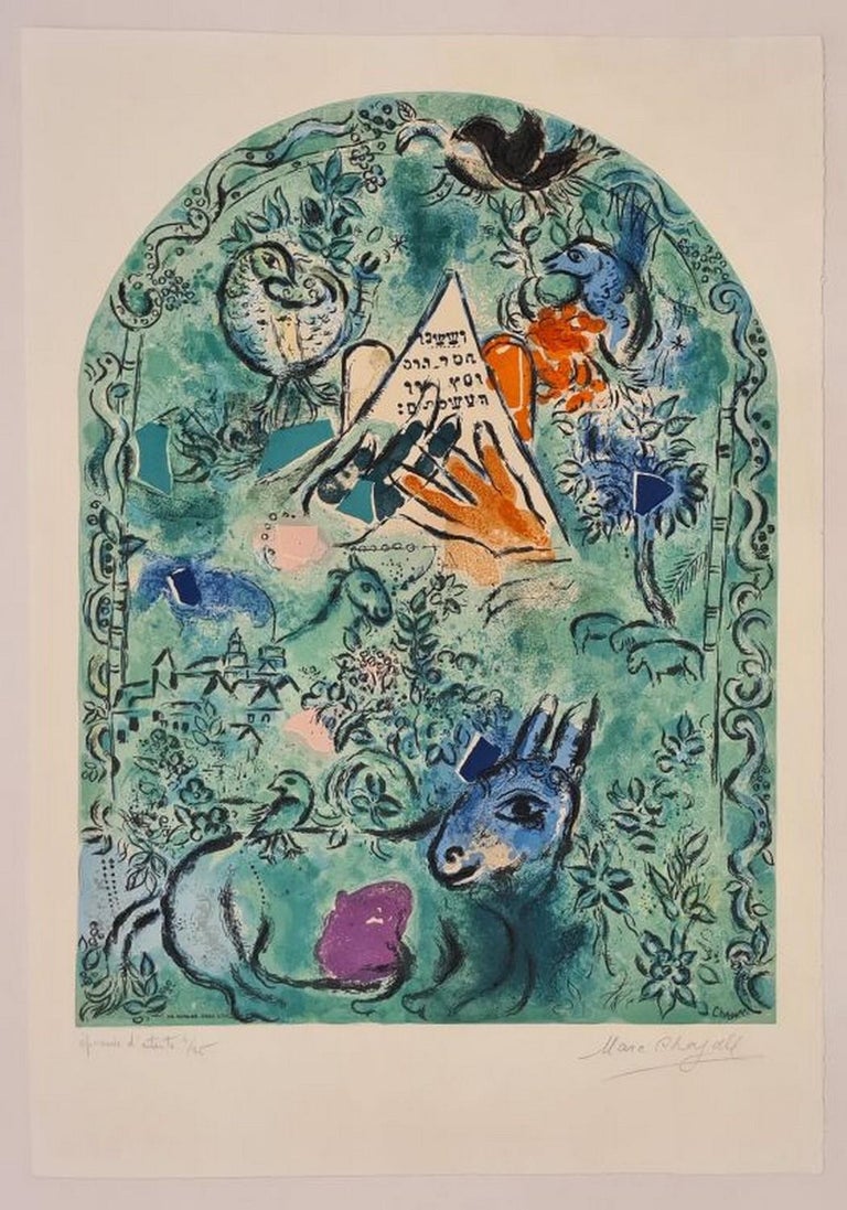 Marc Chagall - The Tribe of Issachar For Sale at 1stDibs