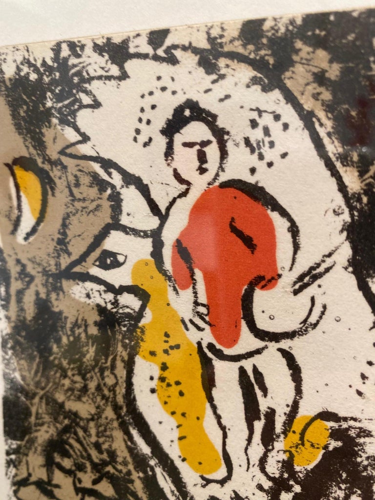 Marc Chagall - Without Title - original Chagall colour lithograph as ...