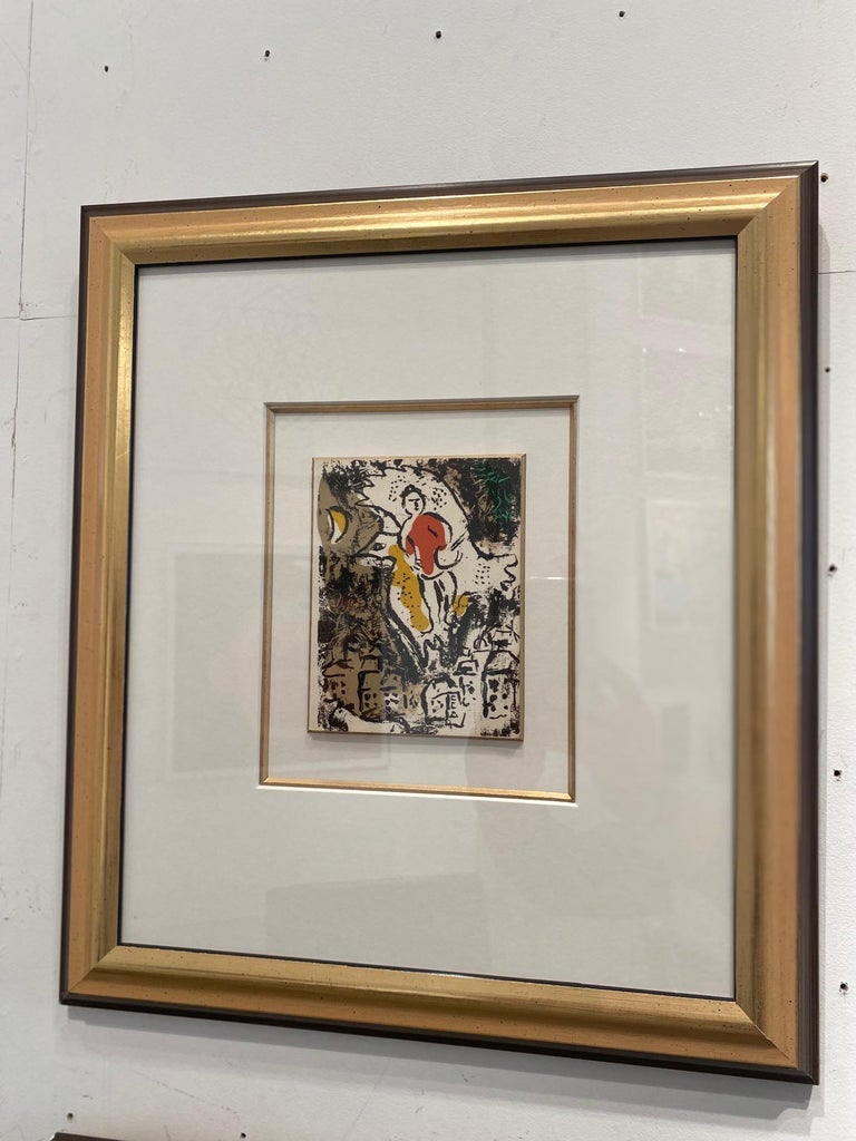 Marc Chagall - Without Title - original Chagall colour lithograph as ...