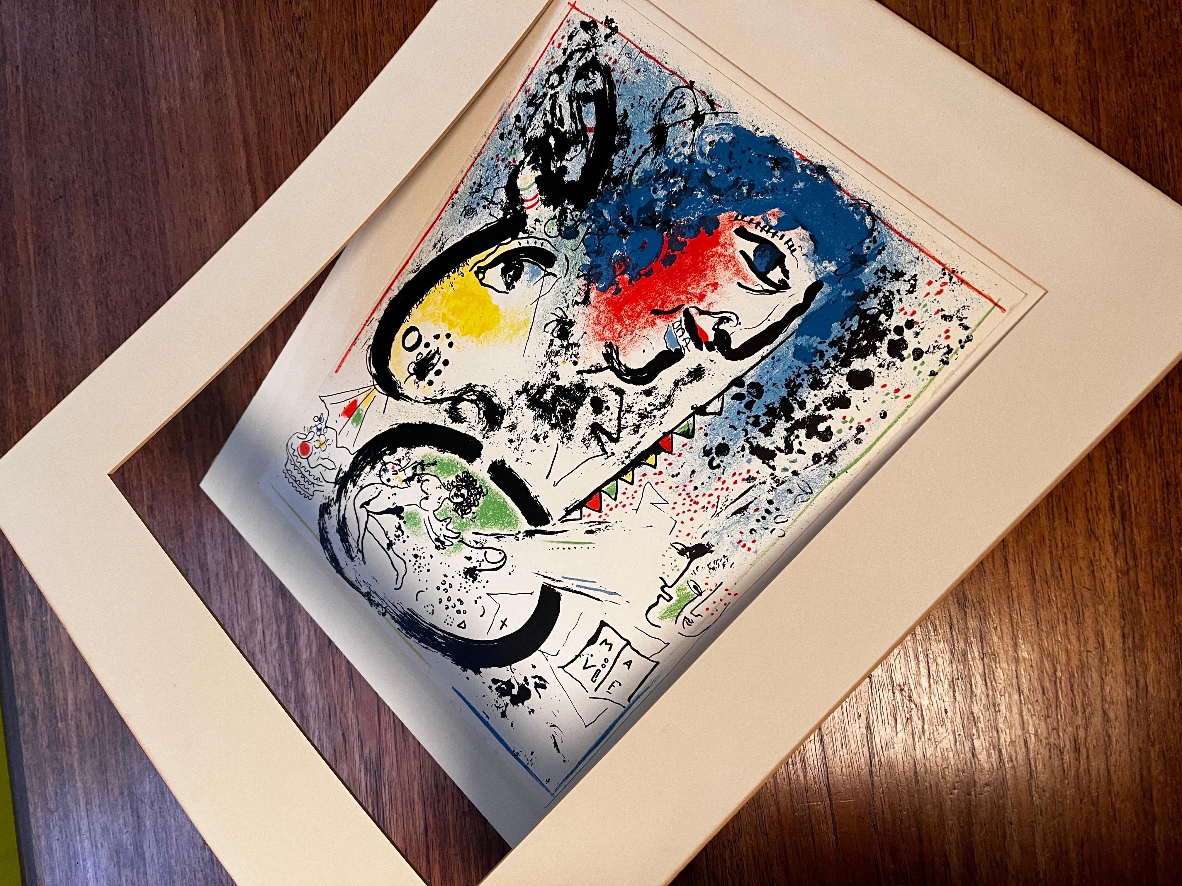 Marc Chagall, Self-Portrait, 1960, Lithograph For Sale at 1stDibs ...