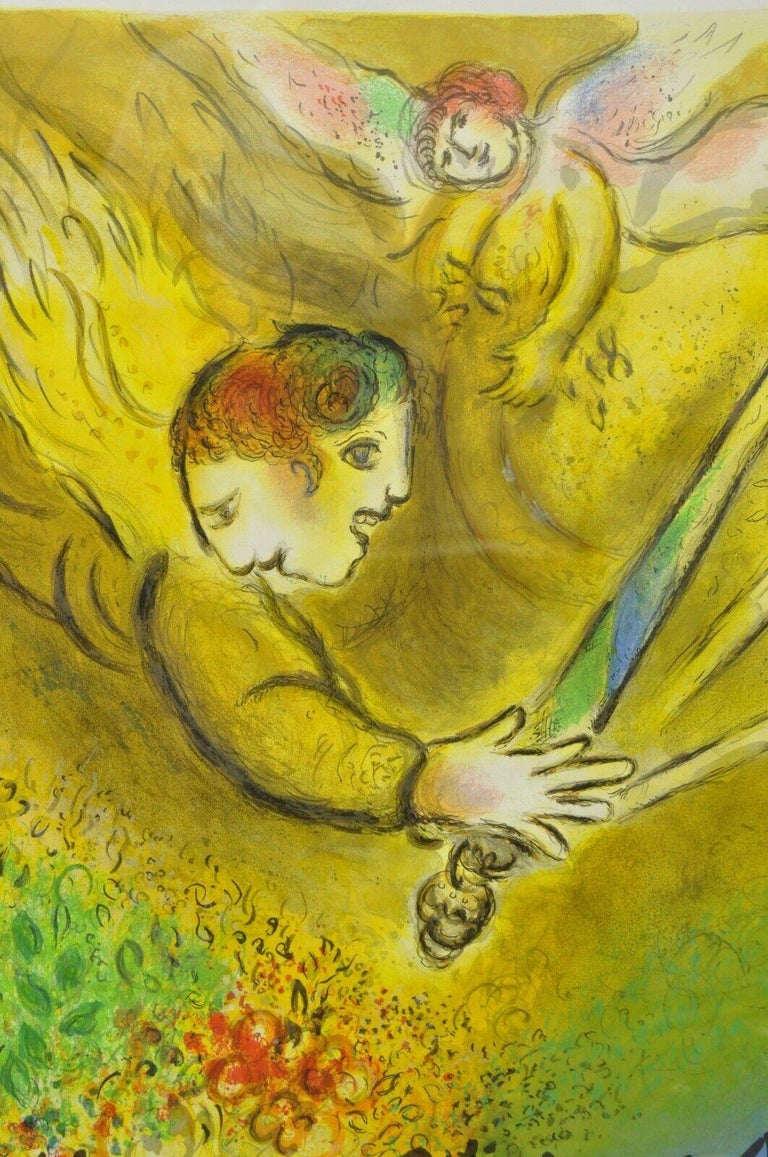 Affiche de Marc Chagall « The Angel of Judgement » (L'ange de la ...