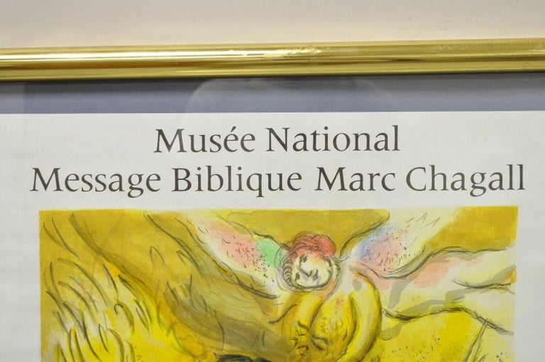 Marc Chagall "The Angel of Judgement" 1974 Lithograph Poster Rare Proof ...