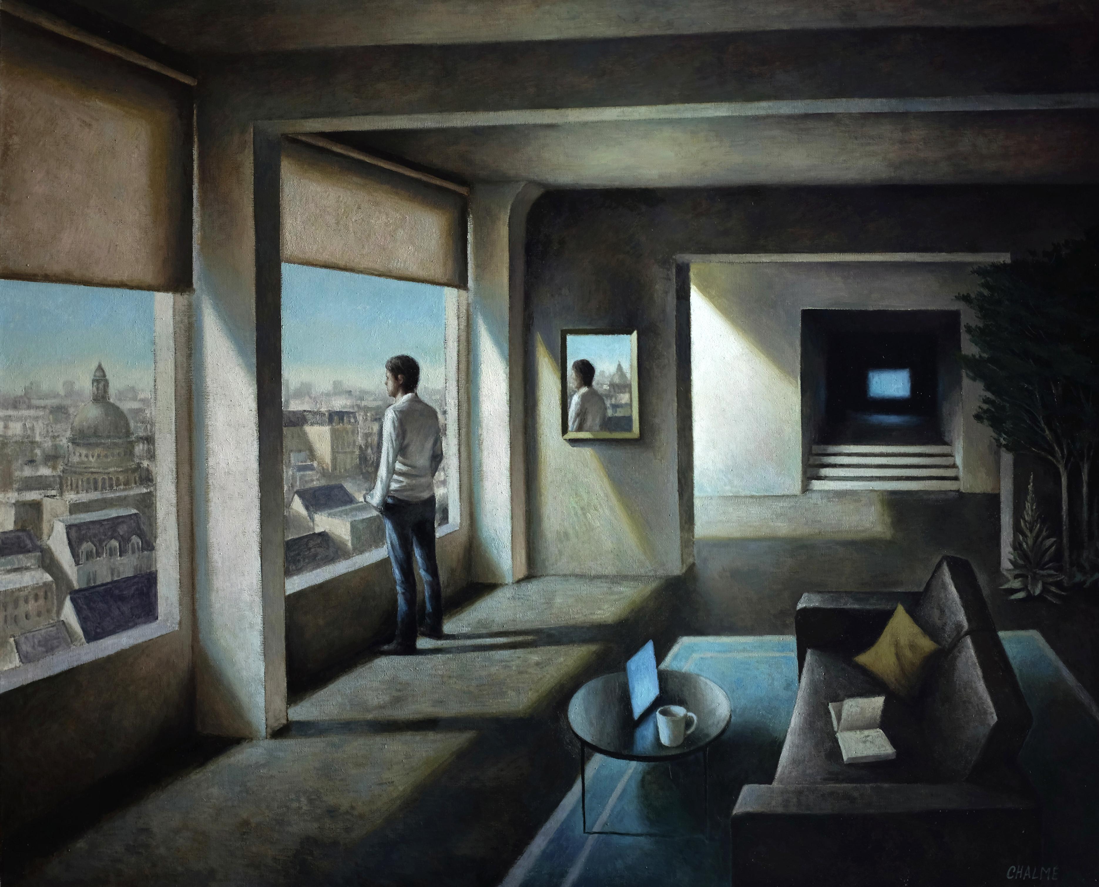 Marc Chalmé - Les totems lumineux II For Sale at 1stDibs