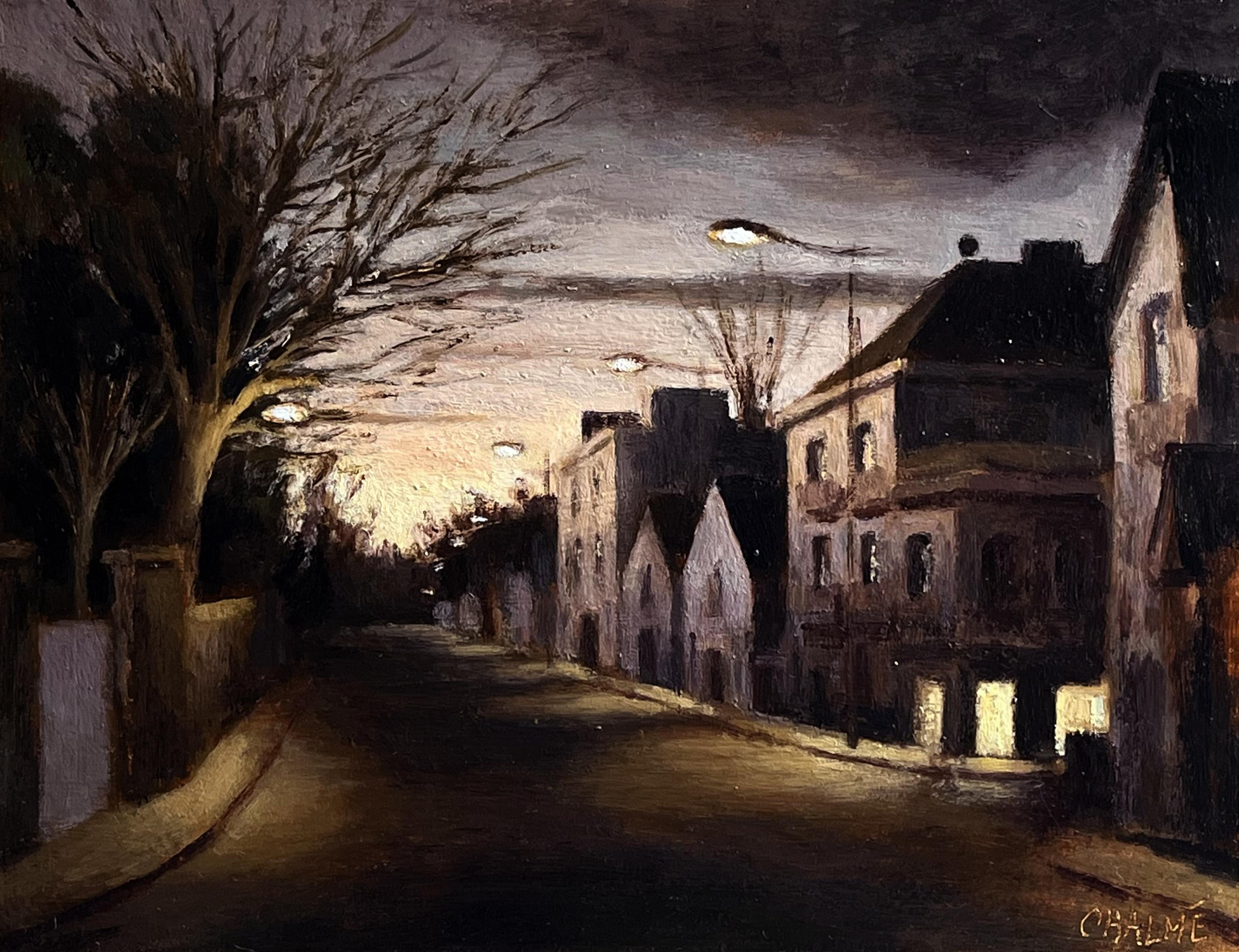 Marc Chalmé - Soirée verte For Sale at 1stDibs