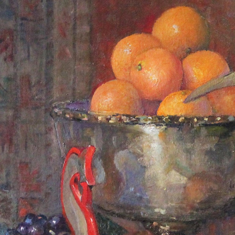 Marc Chatov - "Still Life with Oranges" - Contemporary Realism - Still ...