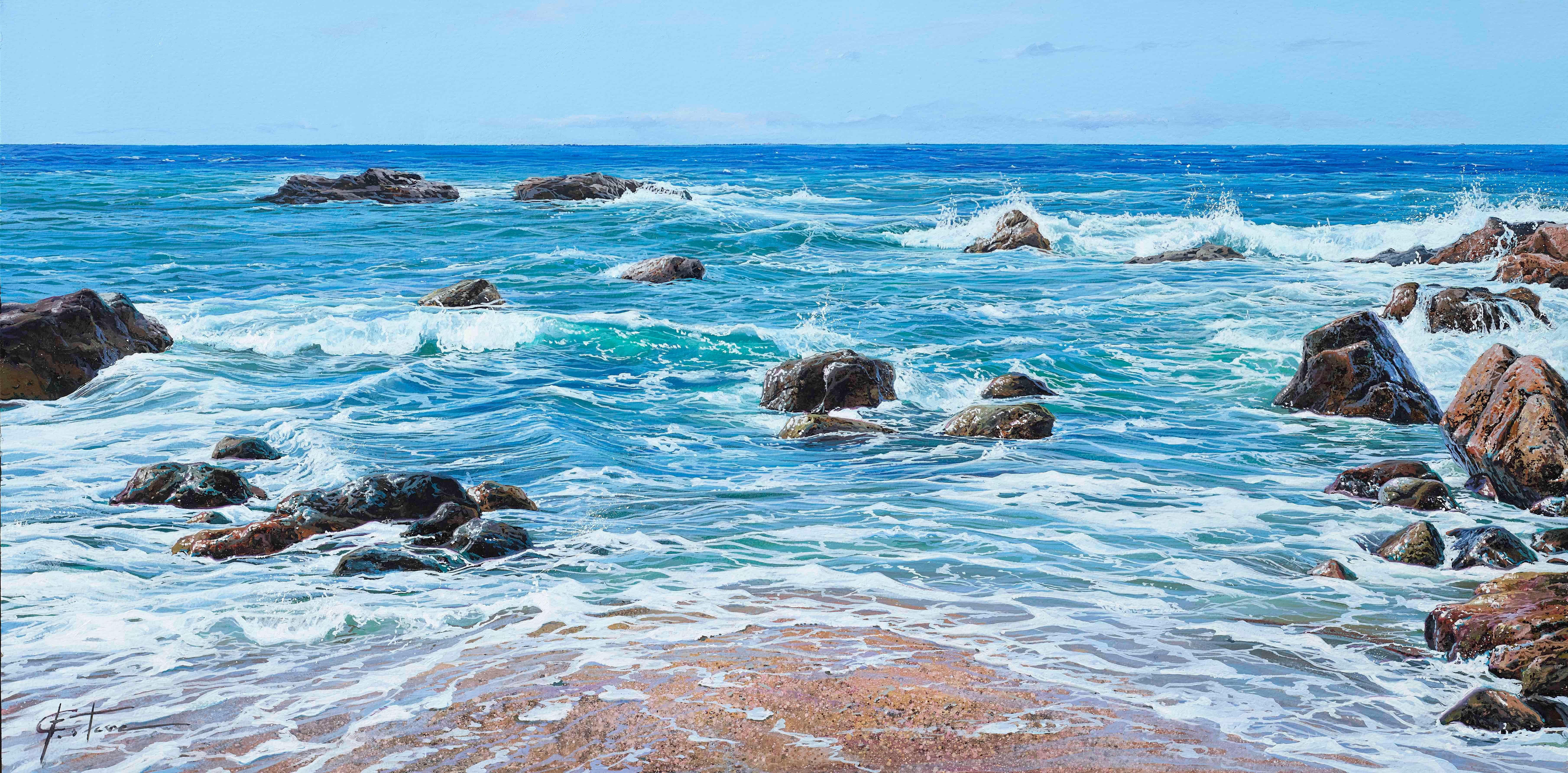 Marc Esteve - Breaking Waves at 1stDibs