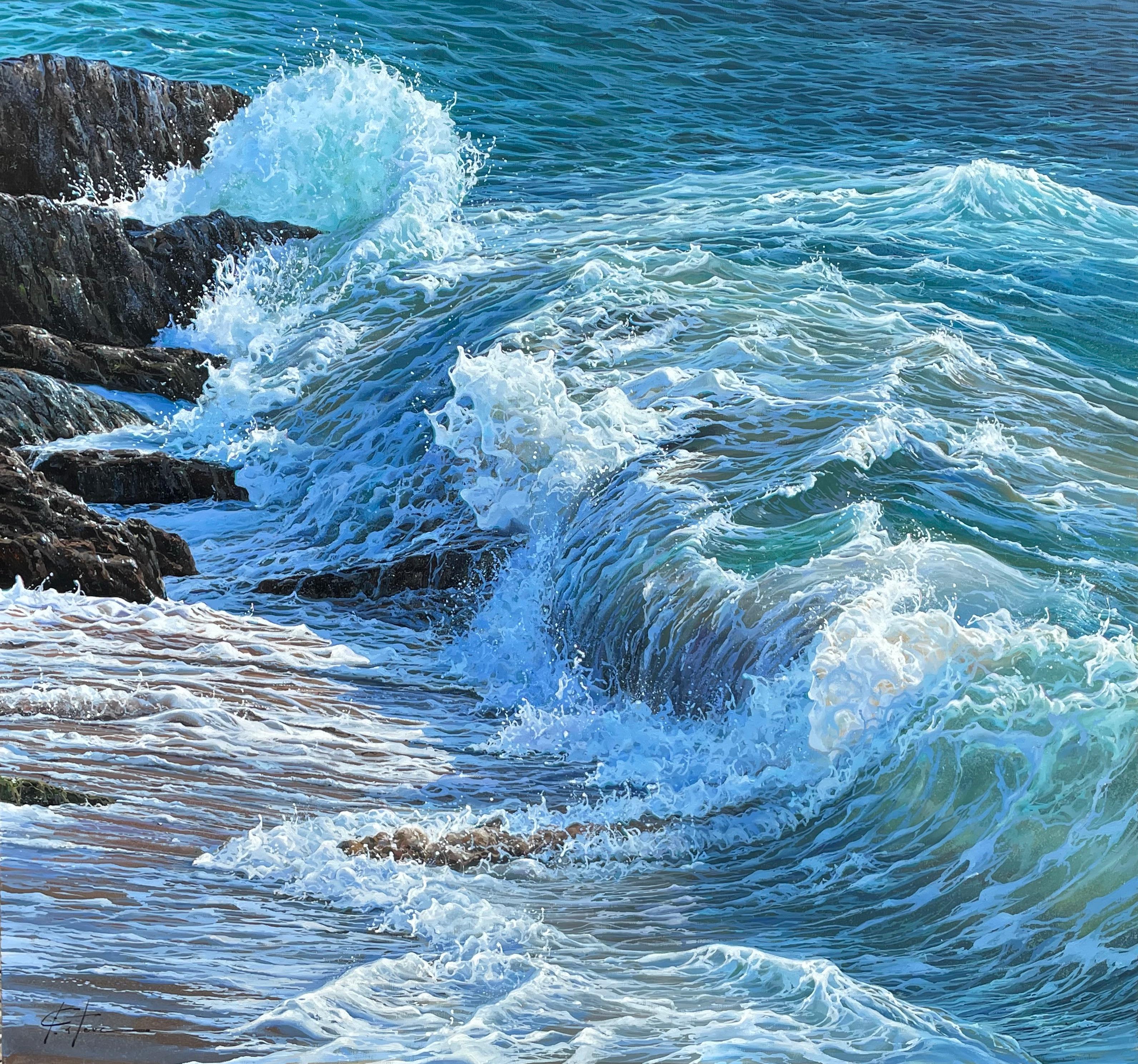 Marc Esteve - Breaking Waves at 1stDibs