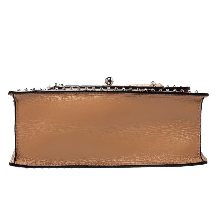 Marc Jacobs Beige Studded Leather Small Mischief Shoulder Bag at 1stDibs