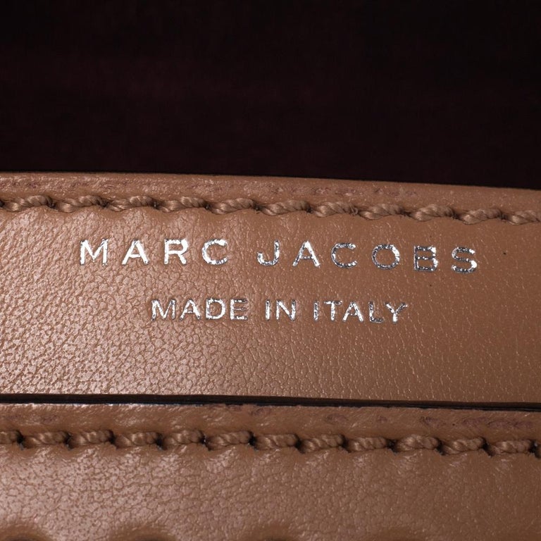 Marc Jacobs Beige Studded Leather Small Mischief Shoulder Bag at 1stDibs