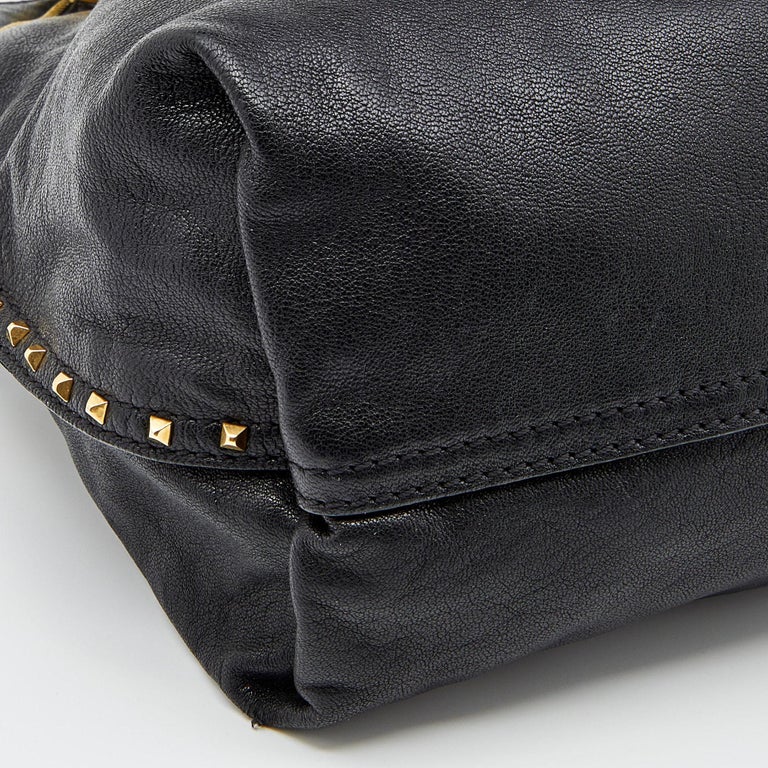 Marc Jacobs Black Leather Paradise Rio Satchel For Sale at 1stDibs