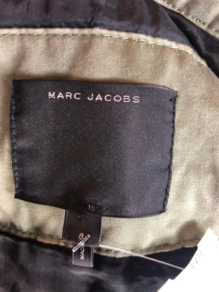Marc Jacobs Military Style Jacket at 1stDibs | marc jacobs paradise jacket