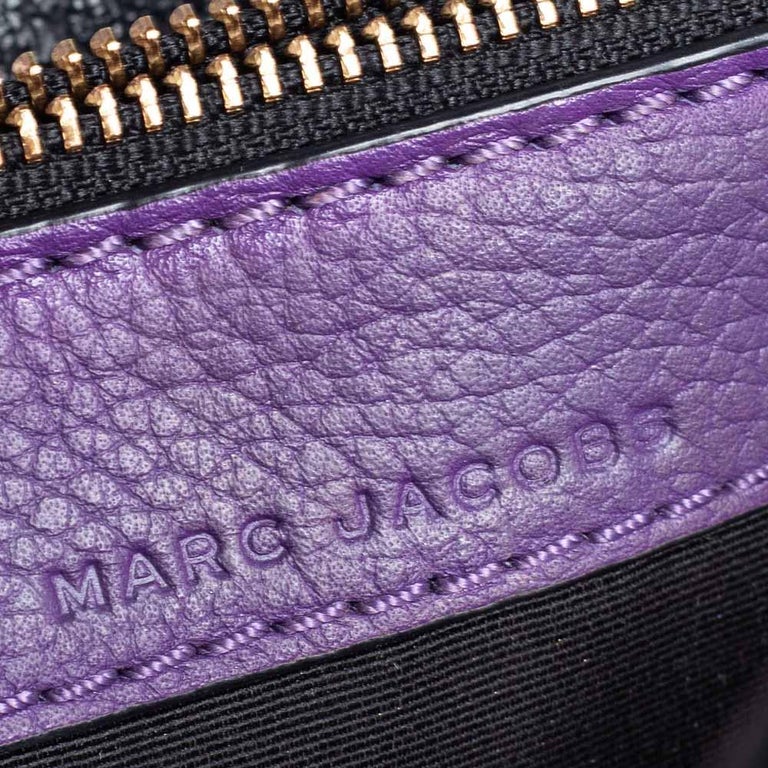 Marc Jacobs Multicolor Leather Mini Colorblocked Grind Tote at 1stDibs