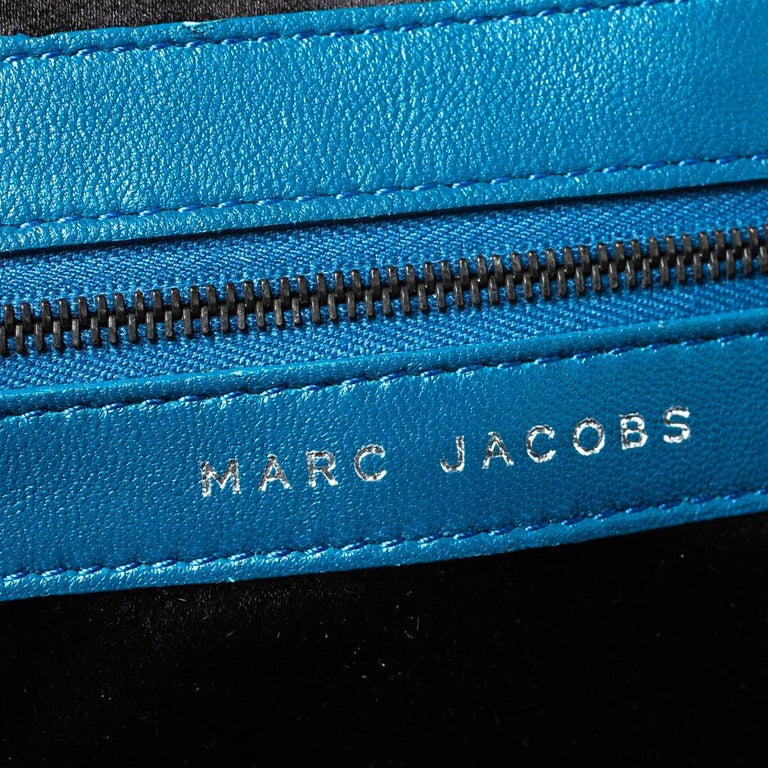 Marc Jacobs Multicolor Printed Quilted Leather Stam Satchel at 1stDibs