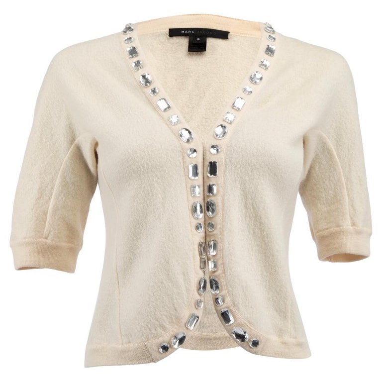 Marc Jacobs Women's Short Sleeve Cardigan For Sale at 1stDibs
