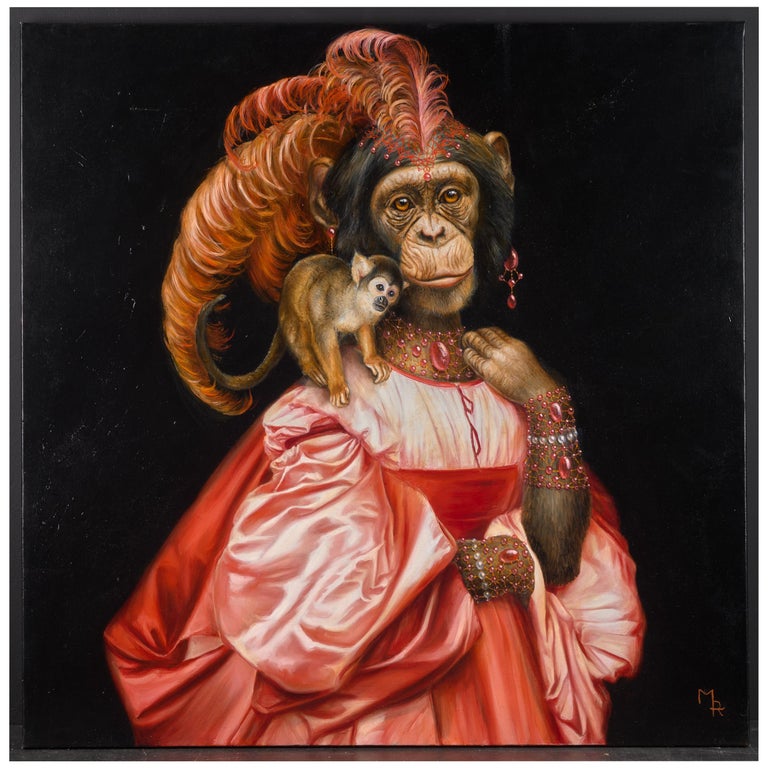 Marc Le Rest, Gypsie 2, Oil on Canvas, Framed, Signed and Dated 2018 at ...