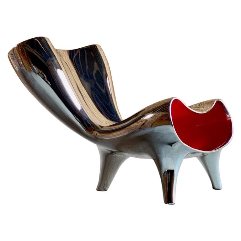 Marc Newson Lockheed Style Orgone Chair circa 1993 at 1stDibs