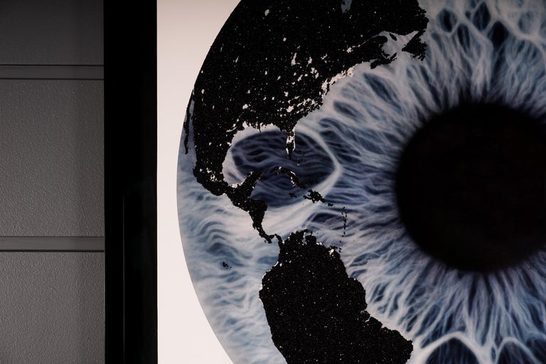 Marc Quinn - Marc Quinn, Blue Iris with Diamond Dust, 2019 at 1stDibs
