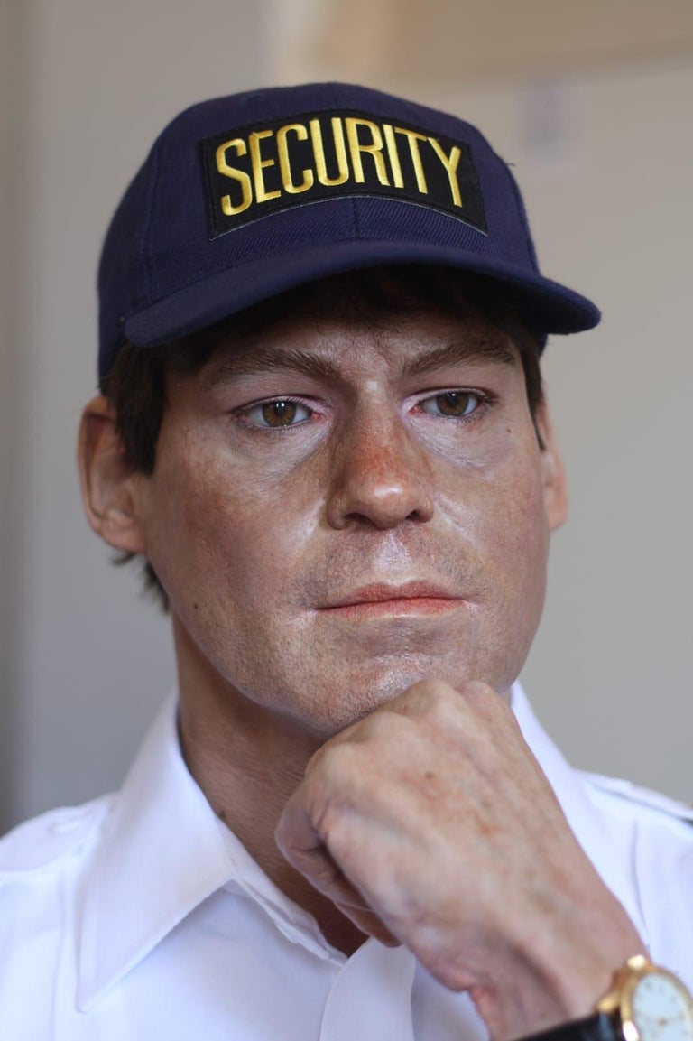 Marc Sijan - Security Guard For Sale at 1stDibs | security guard statue ...