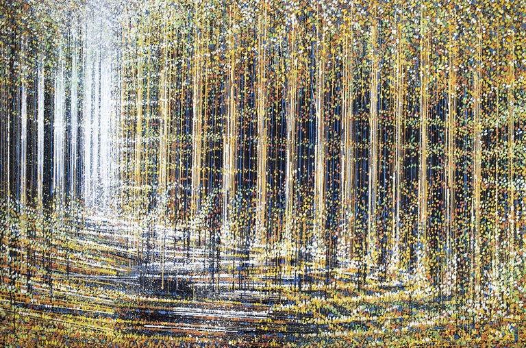 Marc Todd - A Forest Full Of Light, Painting, Acrylic on Canvas For ...