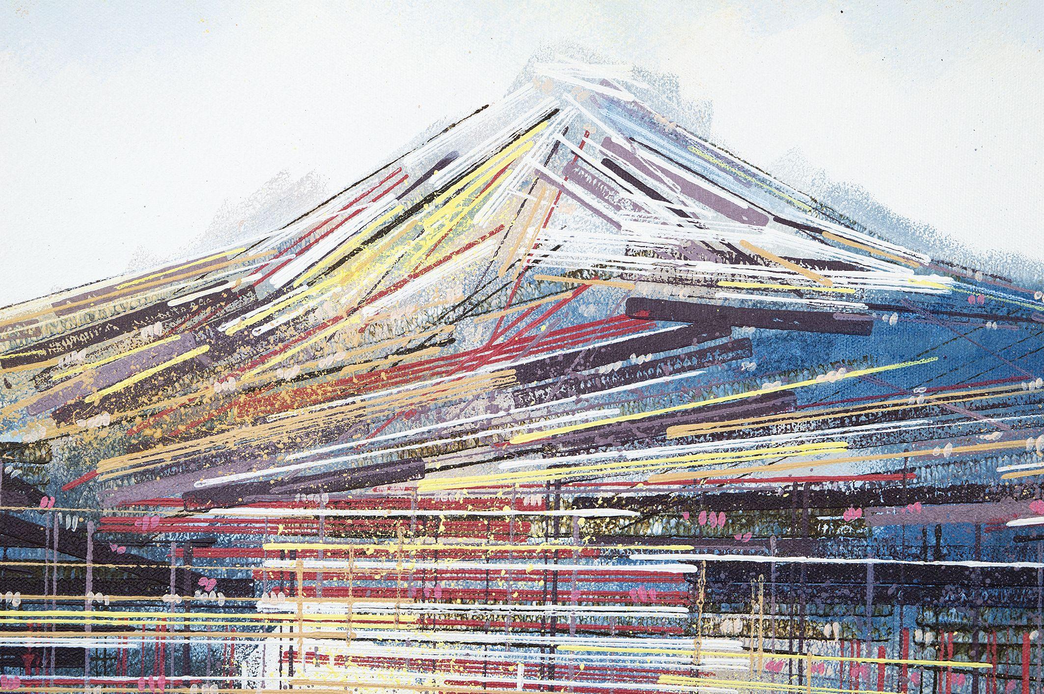 Marc Todd - Japan - Mount Fuji At Daybreak, Painting, Acrylic on Canvas ...