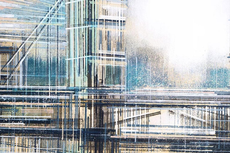 Marc Todd - London, Tower Bridge, Contemporary Cityscape Painting ...