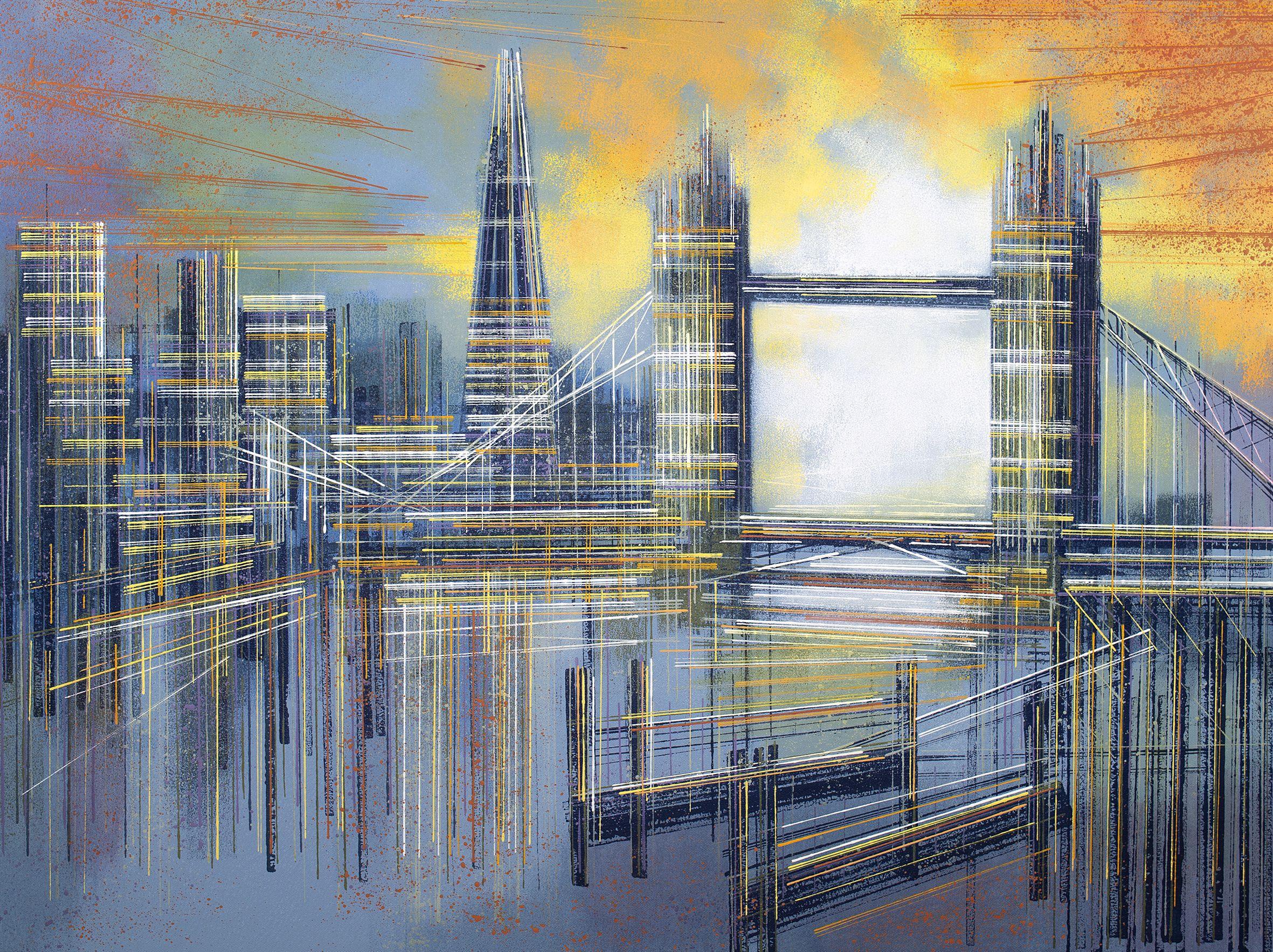 Marc Todd - Marc Todd, London Illuminated At Night, Original ...